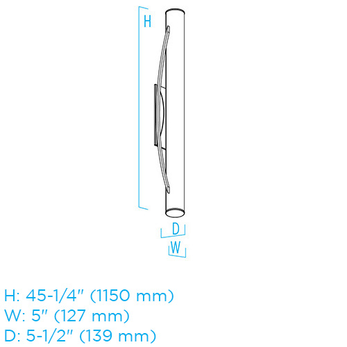 Sequence Tube Sconce | Visa Lighting