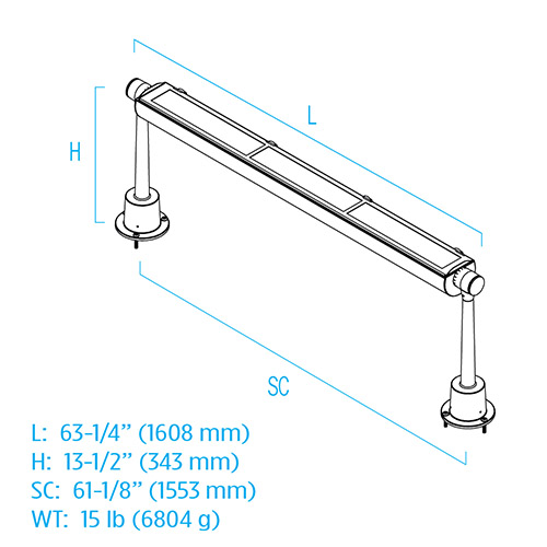 Advantus: Linear Ground Mount | Visa Lighting