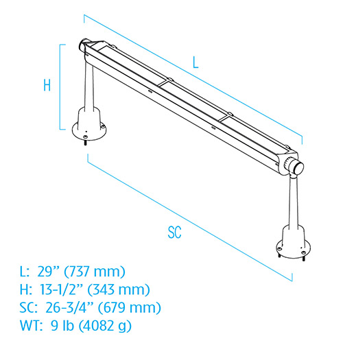 Advantus: Linear Ground Mount | Visa Lighting