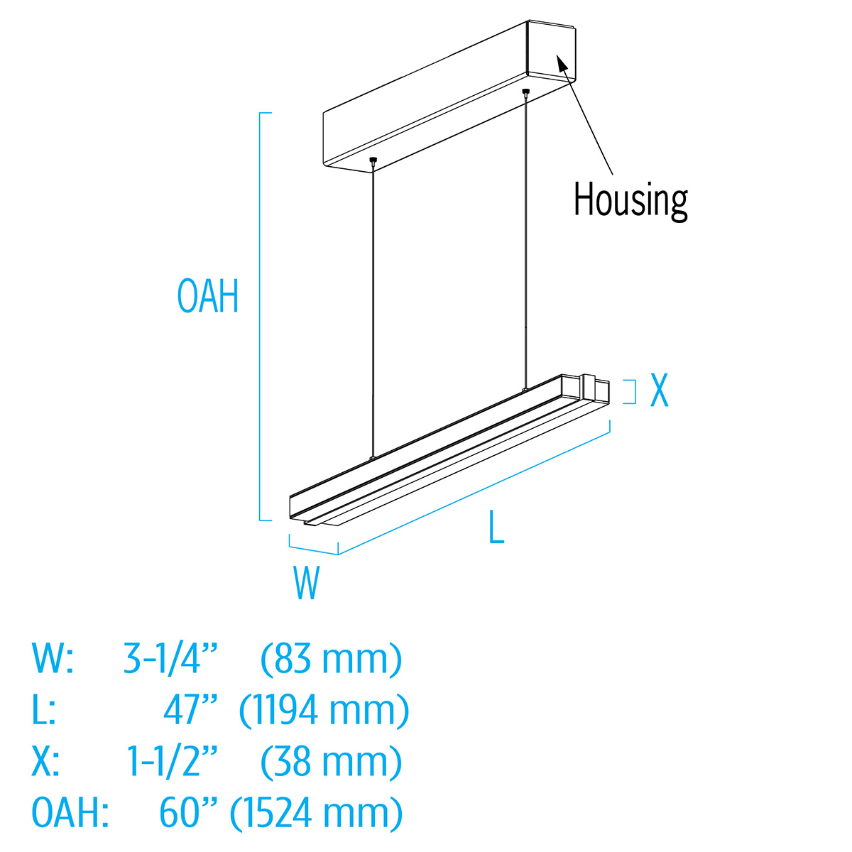 Sleight: Pendant Light | Visa Lighting